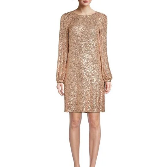 Preston & York | Dresses | Preston York Rosa Jewel Neck Long Blouson ...